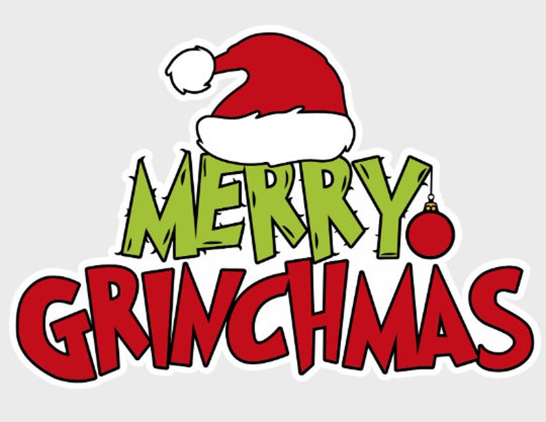 Merry Grinchmas Christmas Yard Sign or Party Sign - Etsy