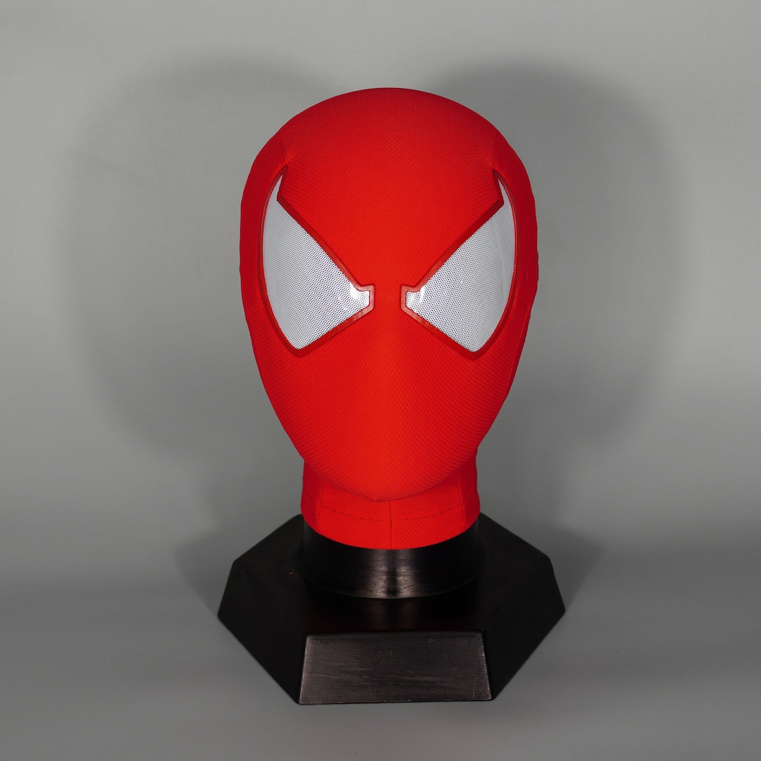 Scarlet Spider Mask Anime Halloween Carnival Party Full Face Mask for ...