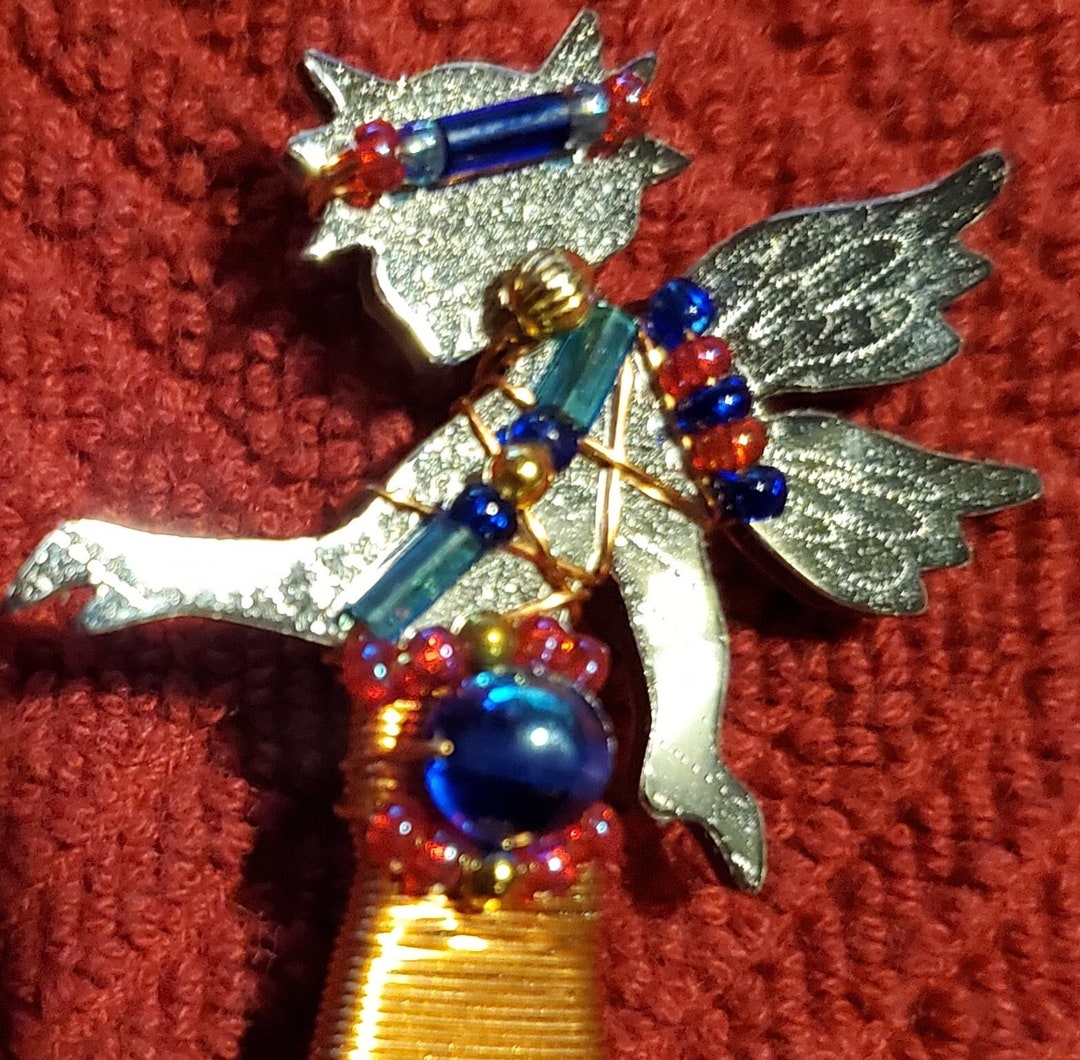 Liztech Woodland Sprite Brooch - Etsy