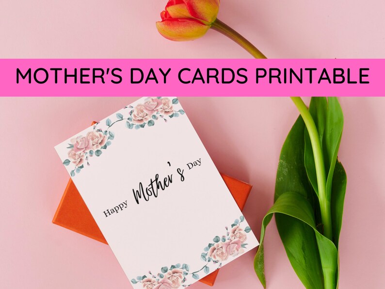 Mother's Day Cards Instant Download Printable, Mother’s Day Cards ...