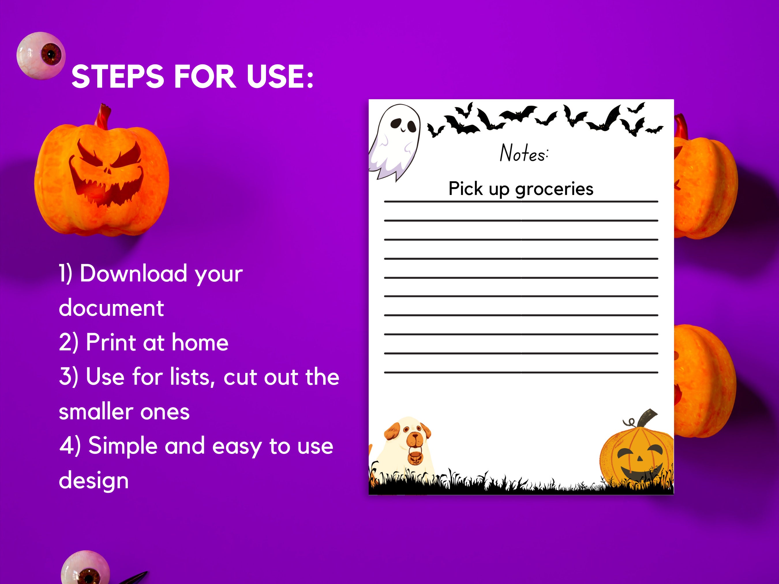 Halloween Notes Printable, Halloween Lunchbox Notes, Halloween Notes ...