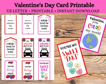 14 Days of Love Cards, Valentines Cards for Couples, PRINTABLE ...