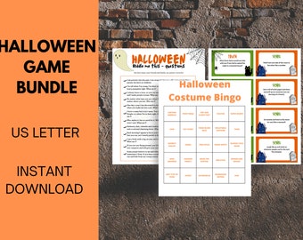 Halloween Jeopardy Printable Party Game - Etsy