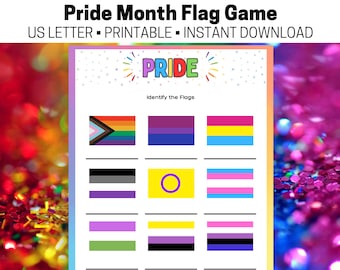 14 PRIDE Month Games Bundle Printable, LGBTQ+ Pride Party Game, Pride ...