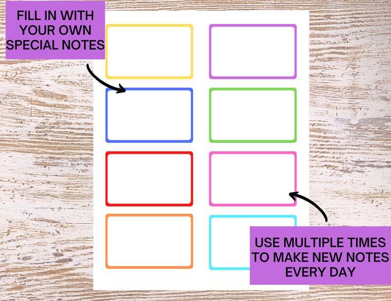 40 Lunchbox Notes Printable Lunch Box Notes for Kids - Etsy