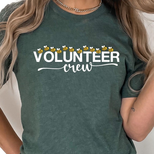Volunteer Tshirt - Etsy