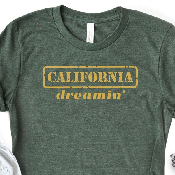 California T Shirt - Etsy