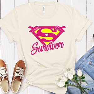 Super Hero Cancer Survivor Shirt, Cancer Survivor Gift, Cancer Fighting ...