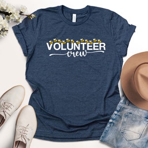 Volunteer Crew Shirt, Bee Volunteer T-shirt, Gift for Volunteer Shirt ...