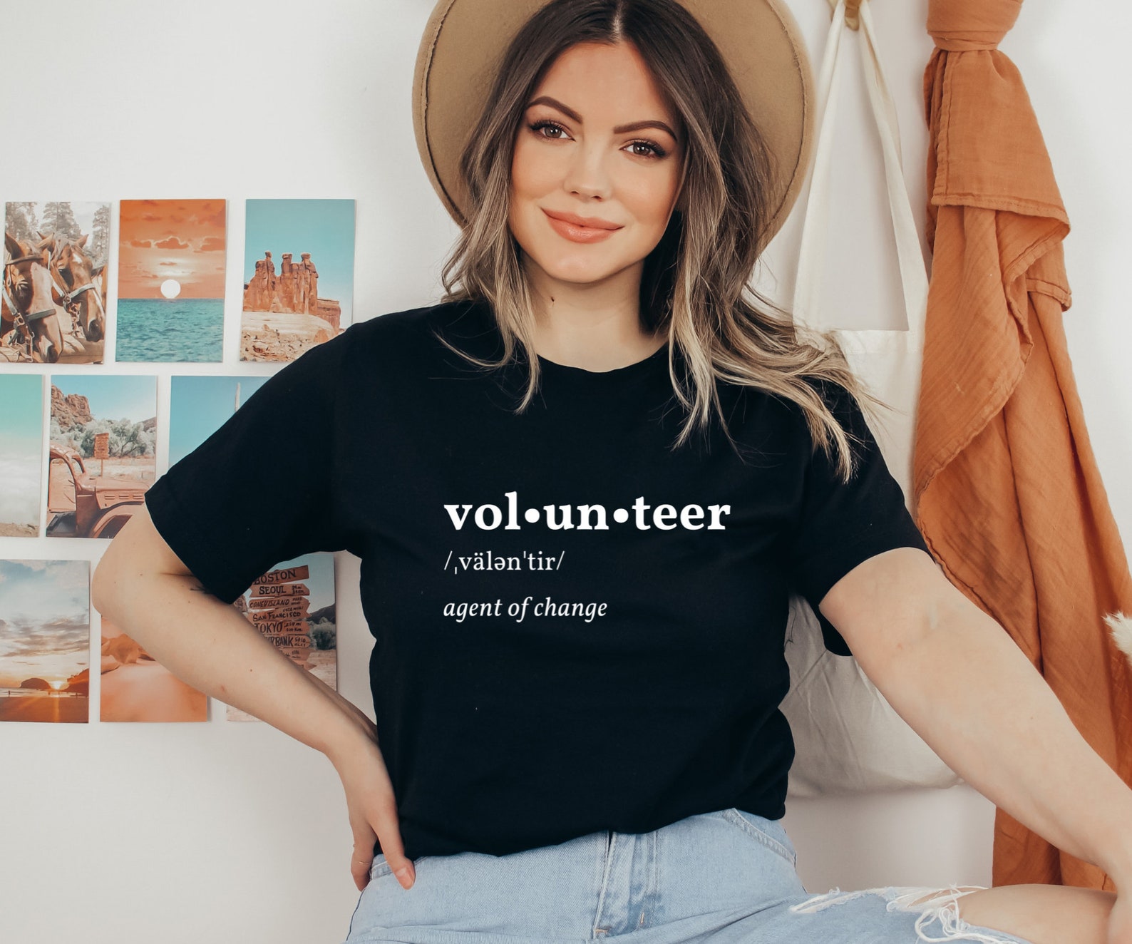 Volunteer Shirt, Volunteer Definition T-shirt, Gift for Volunteer Shirt ...
