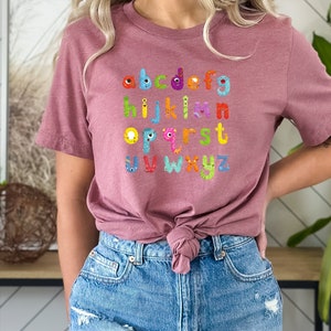 Alphabet Shirt, ABC Shirt, Animals Alphabet T-shirt, Kindergarten ...
