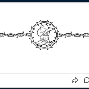 Western Cowboy Themed Digital Page Dividers 1000 X 250 Px - Etsy