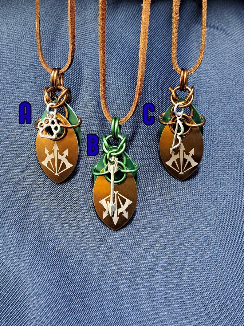 Dnd Inspired Laser Engraved Pendants, Set 3/4 - Etsy