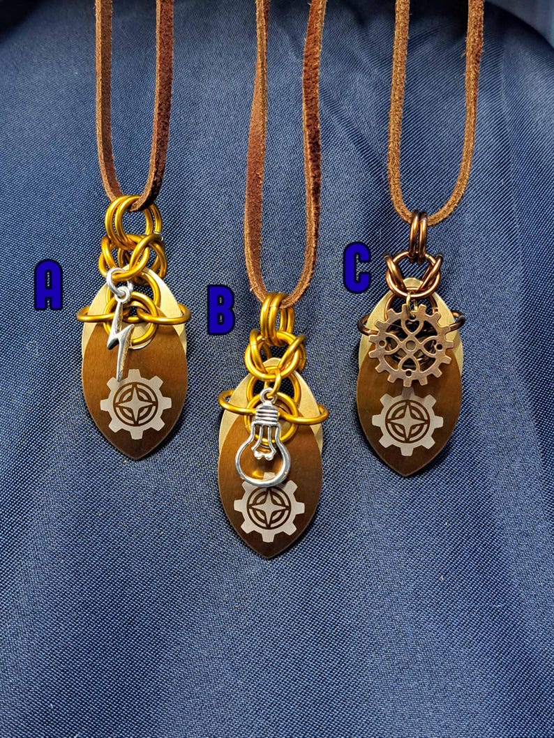 Dnd Inspired Laser Engraved Pendants, Set 3/4 - Etsy