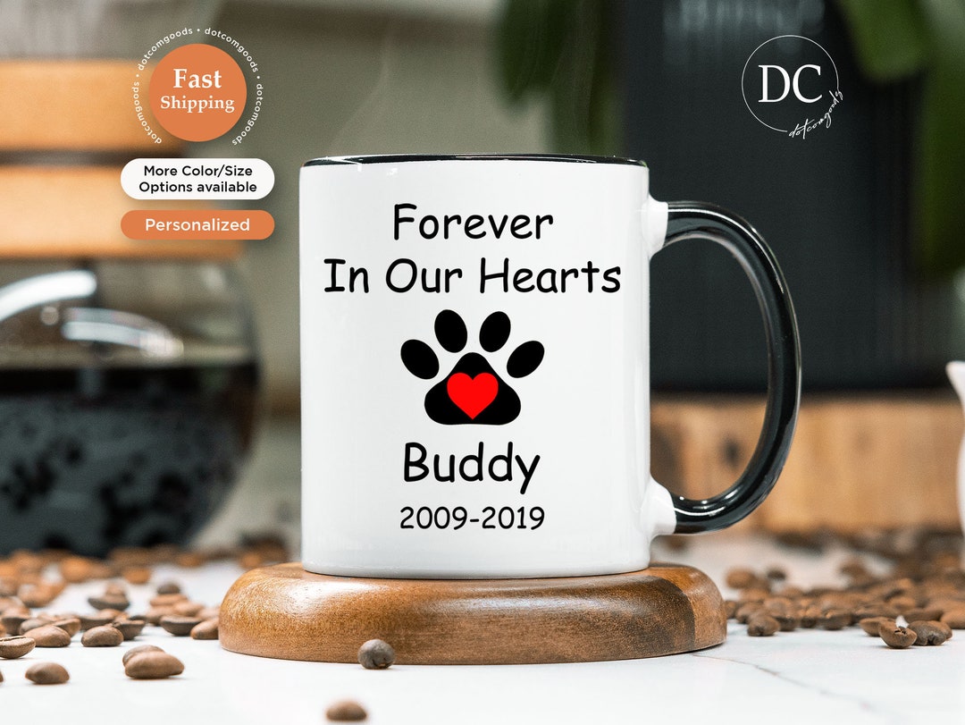 Loss of Dog Personalized Mug Dog Memorial Personalized Mug Dog Memorial ...