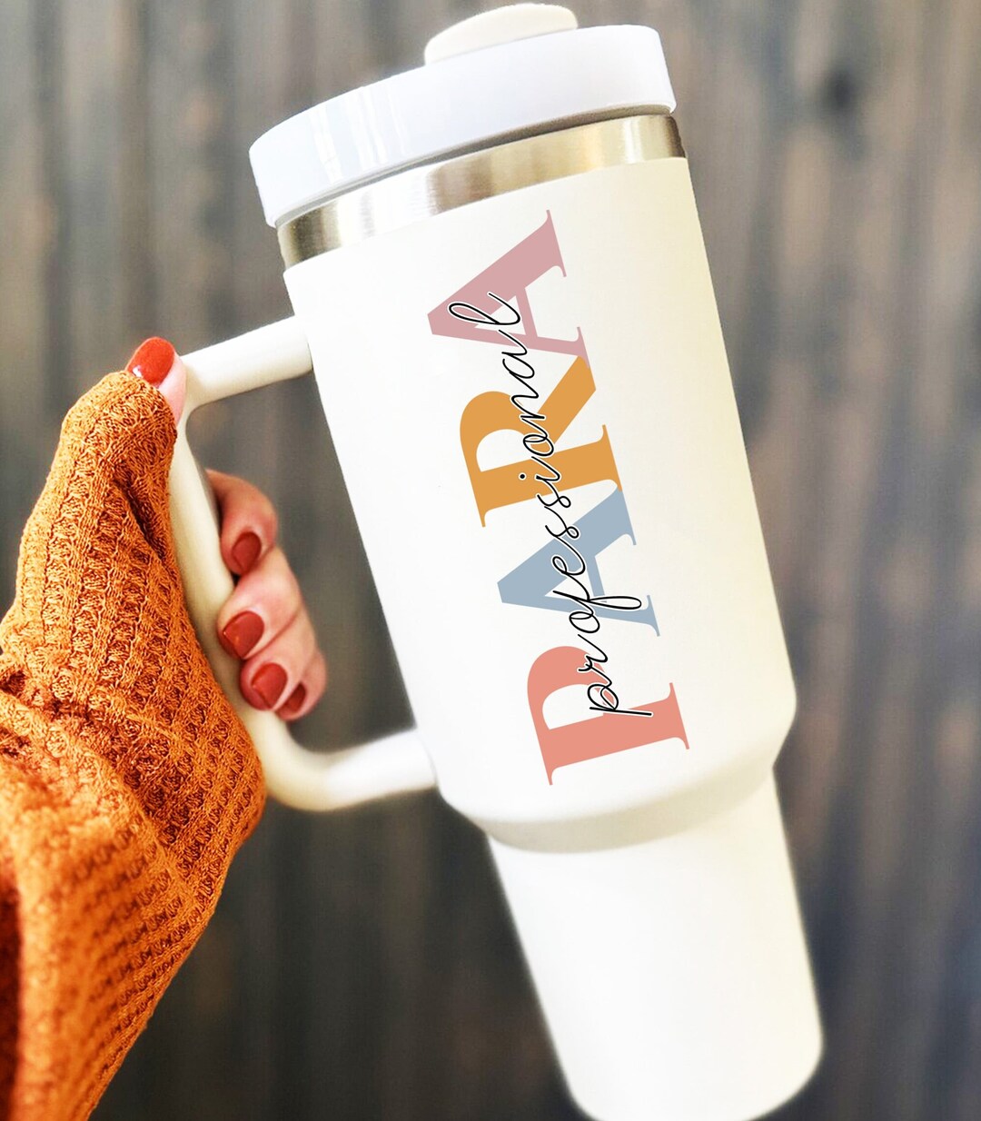 Personalized Paraprofessional 40oz Tumbler, Teacher Assistant ...