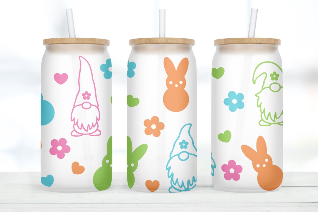 Easter Peeps Beer Can Glass, Easter Coffee Cup, Easter Peeps Gnomes ...