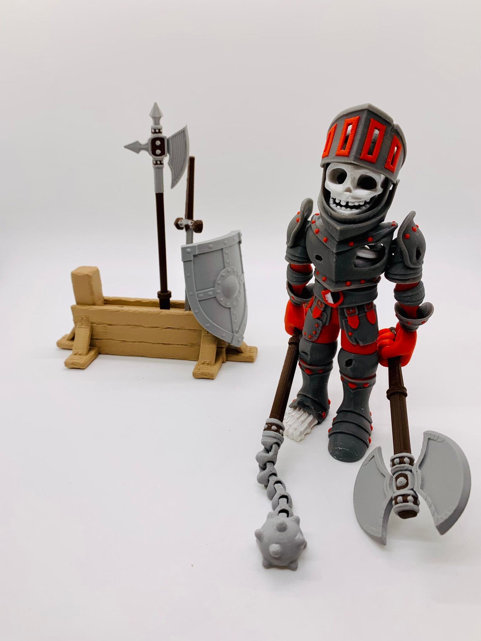 Flexi Factory Skeleton Knight Accessory Pack - Etsy