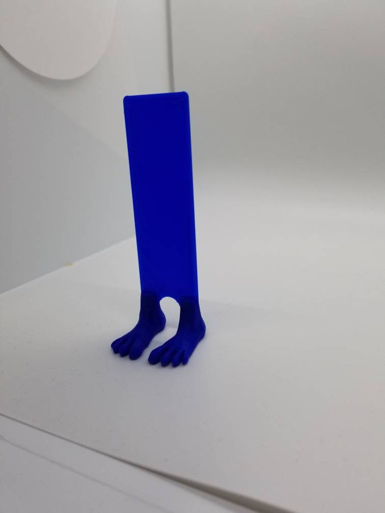 Monster Feet Bookmark - Etsy