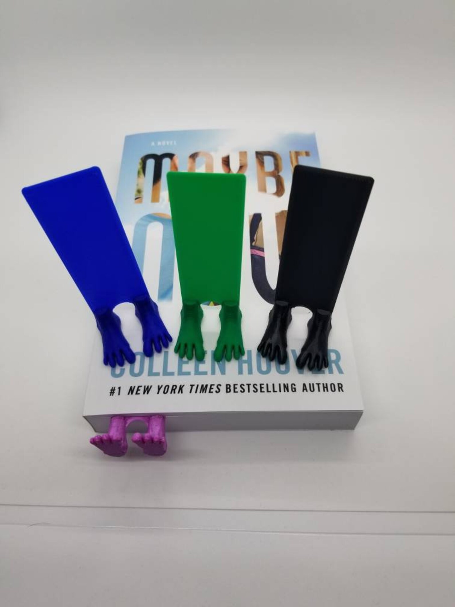 Monster Feet Bookmark - Etsy