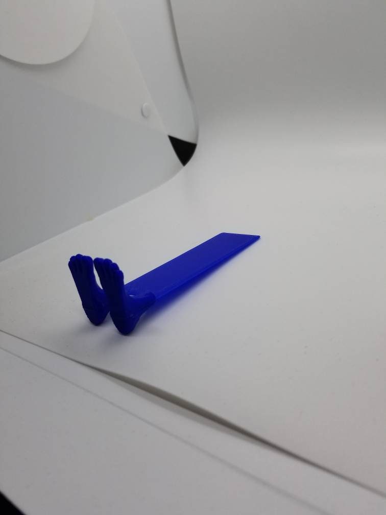 Monster Feet Bookmark - Etsy