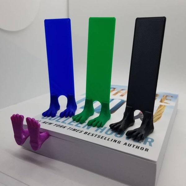Feet Bookmark - Etsy