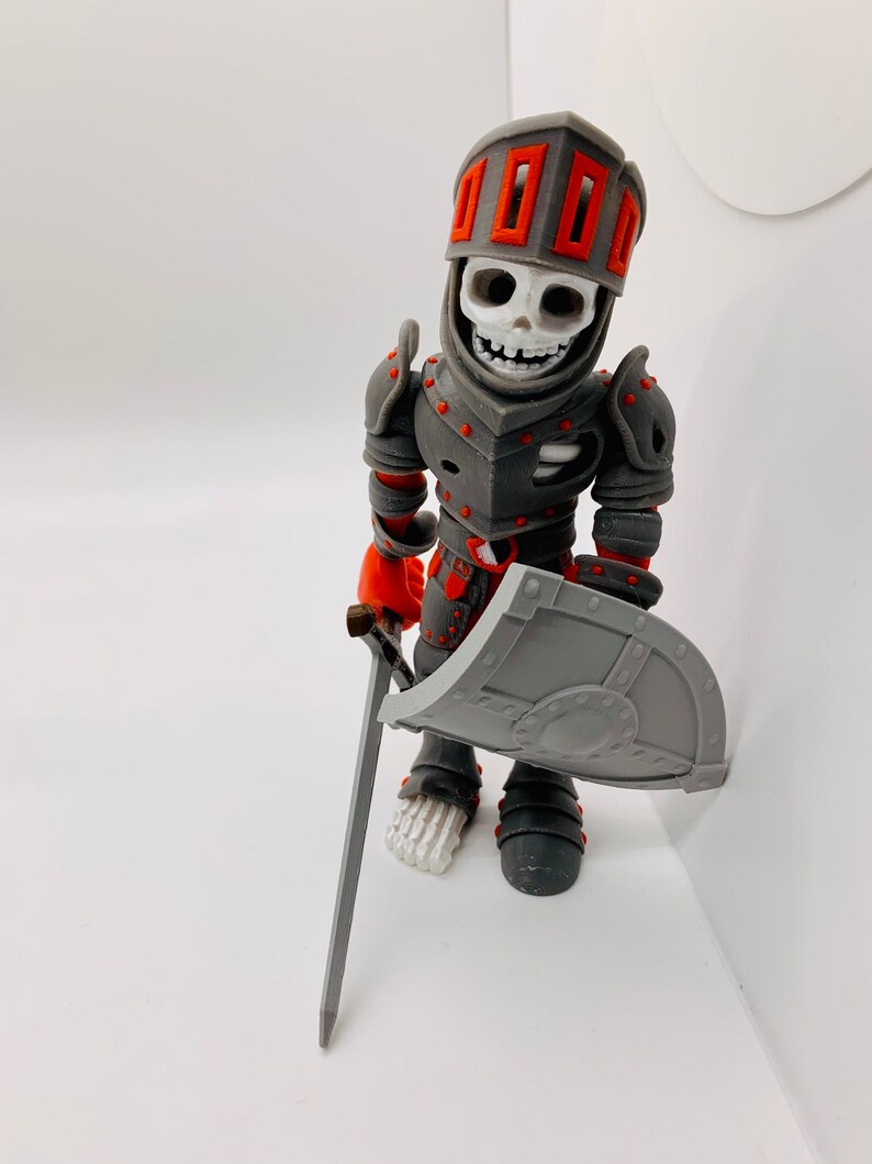 Flexi Factory Skeleton Knight Accessory Pack - Etsy