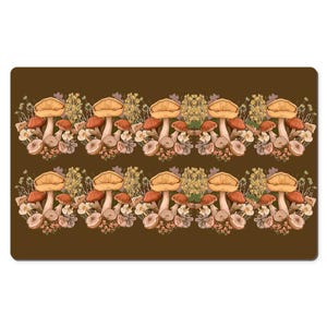 Cottagecore Mushrooms Desk Mat Aesthetic, Mushroom Lover Gift, Custom ...