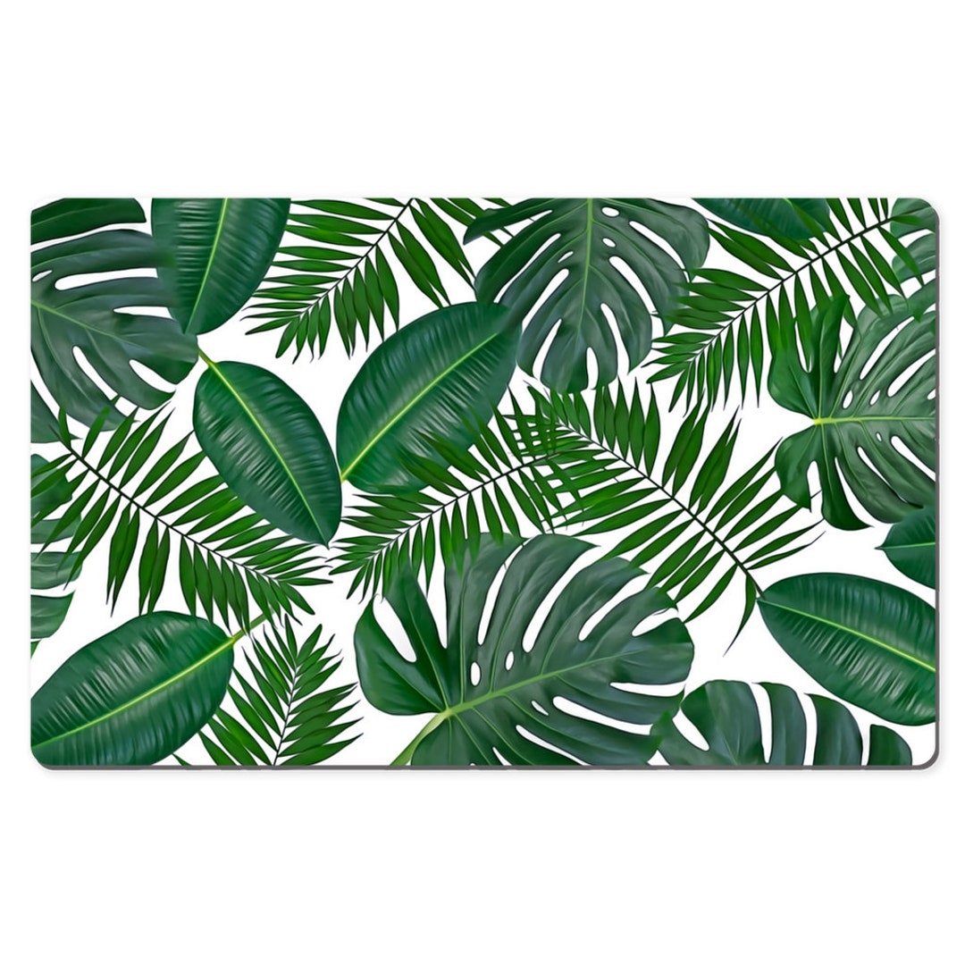 Tropical Leaves Desk Mat, Tropical Desk Accessory for A Trendy ...
