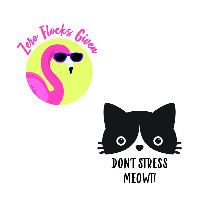 2 Pack Humour SVG - Etsy