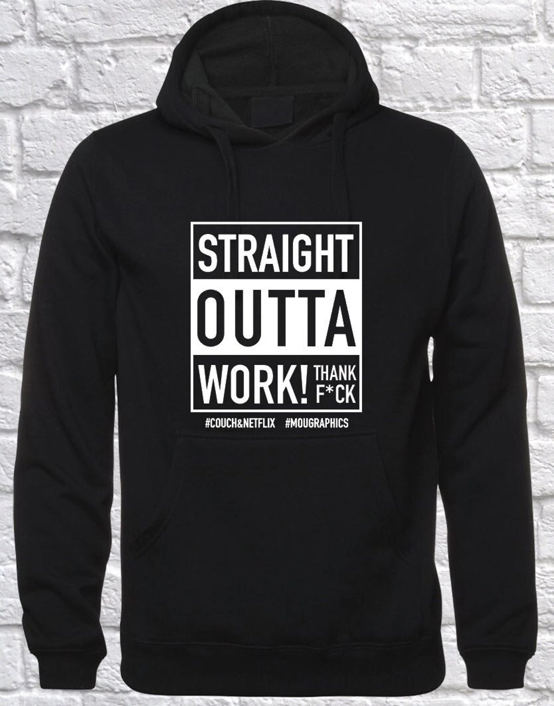 Straight Outta Work SVG - Etsy
