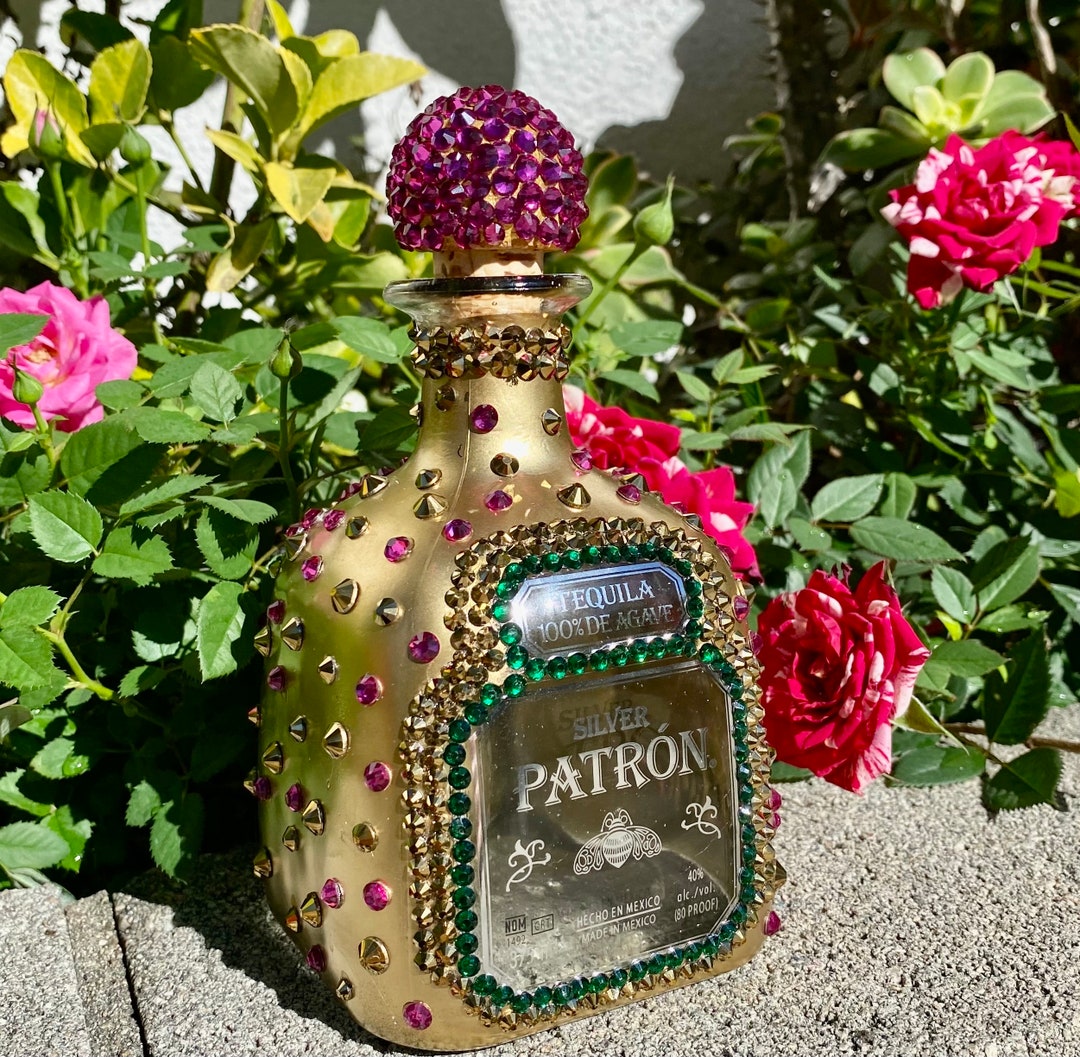 Patron Silver Tequila Mini Bottle 375 Ml - Etsy