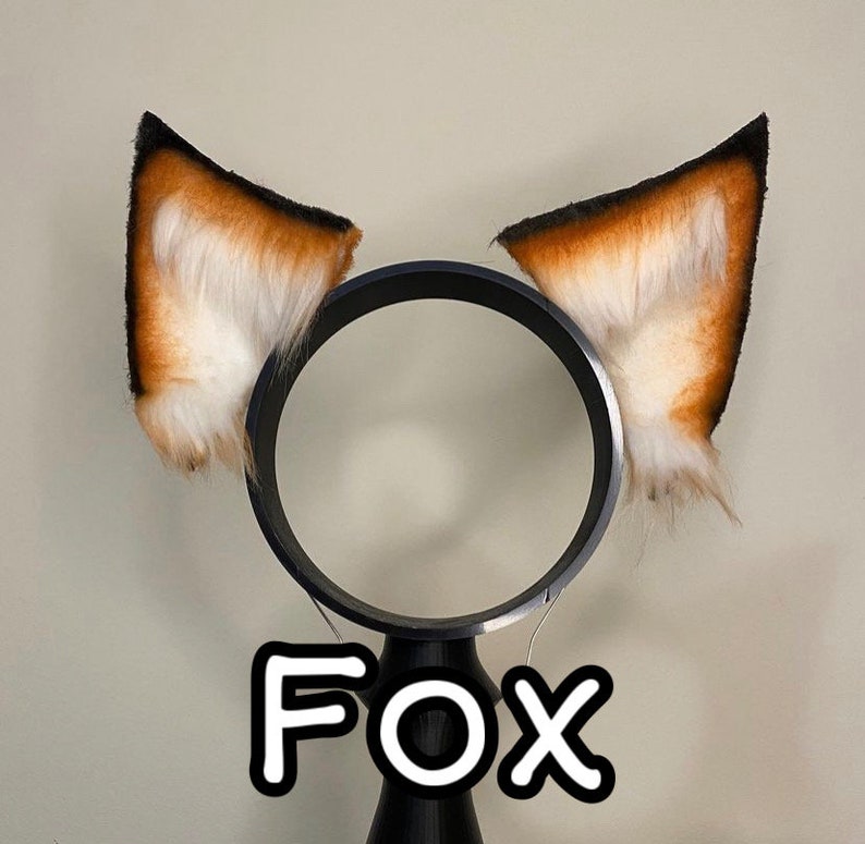 Fox Ears Digital Printable Pattern| DIY Faux Fur Costume Ears - Etsy