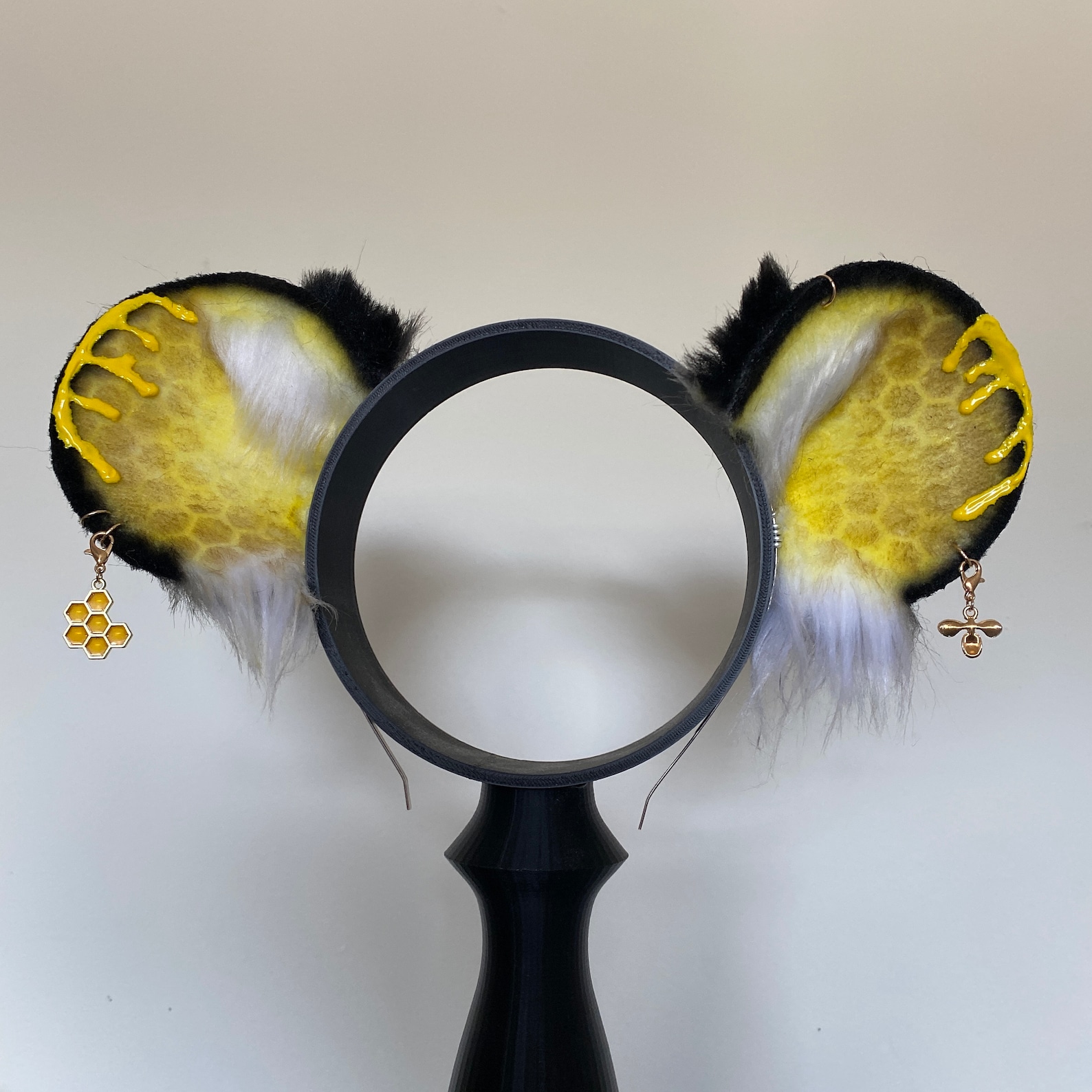 Bear Ear Pattern for Making Faux Fur Costume Ears | Printable Pattern ...