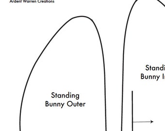 Cow Ear Pattern for Making Faux Fur Costume Ears Animal Ears Cosplay - Etsy