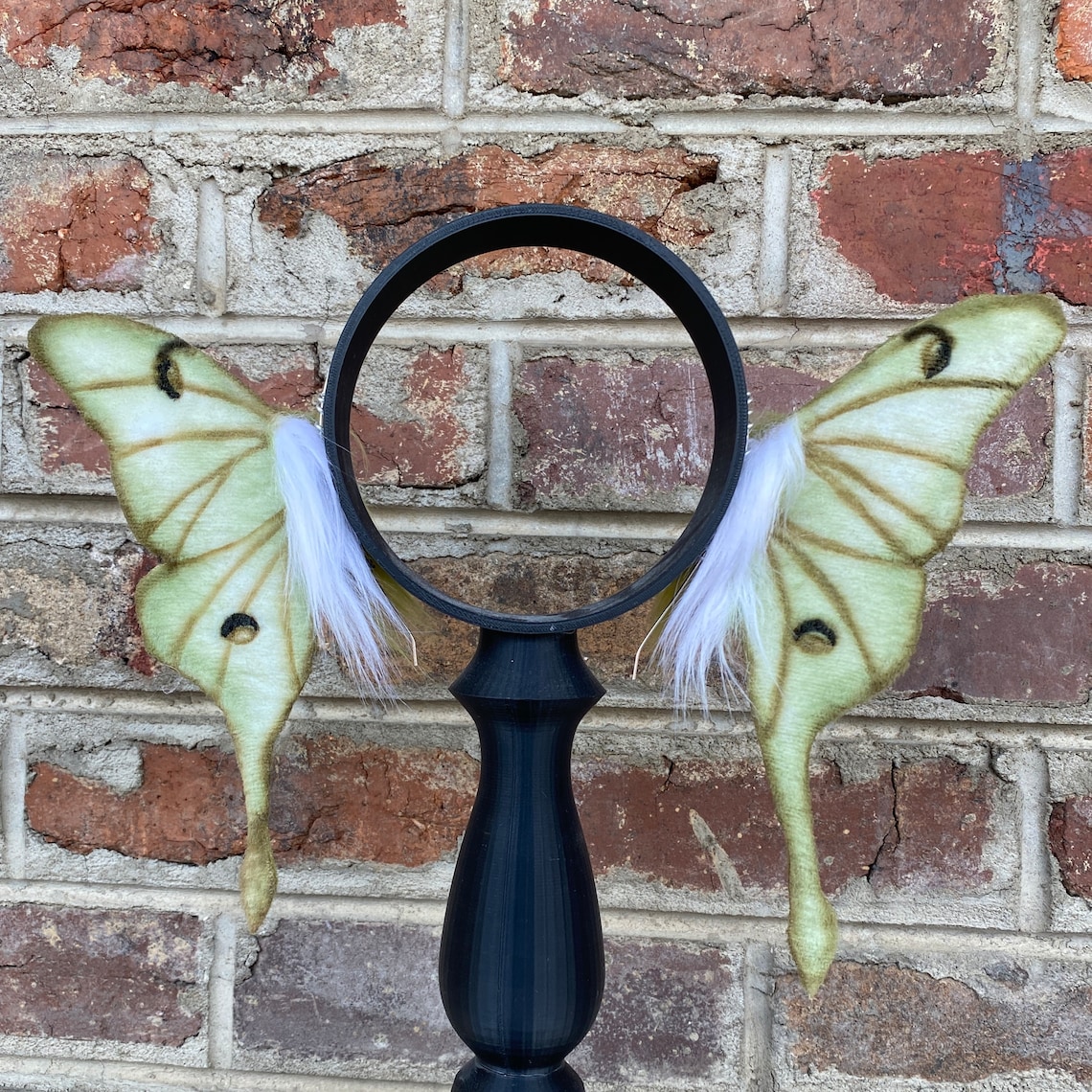 Luna Moth Ear Pattern for Making Faux Fur Costume Ears - Etsy