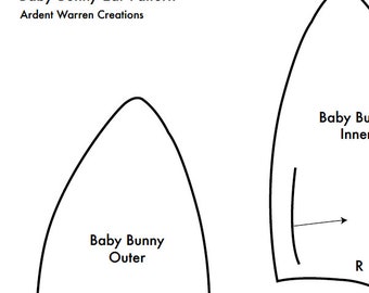 Kitten Ear Pattern for Making Faux Fur Costume Ears - Etsy