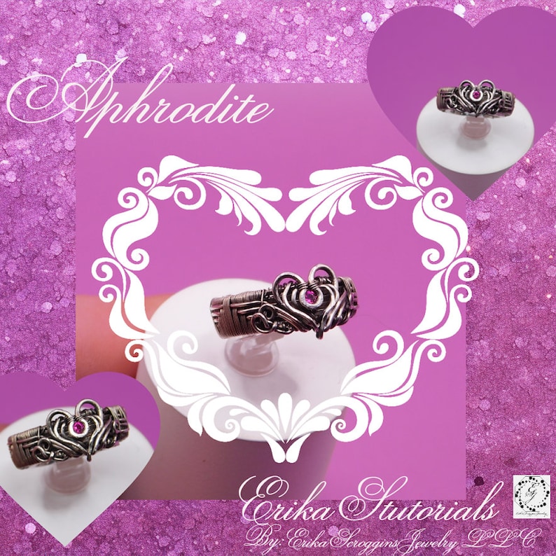 Wire Wrapping and Weaving Tutorial, the Aphrodite Ring - Etsy