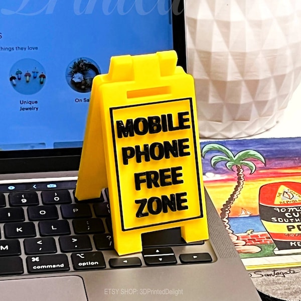 Phone Reminder Sign - Etsy