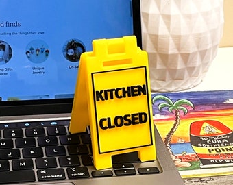 Kitchen Closed Sign - Etsy