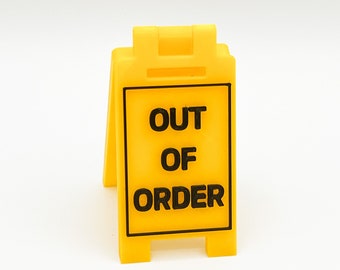 Out of Order Sign - Etsy