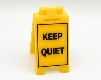 3d Printed Mini Floor Sign - Etsy