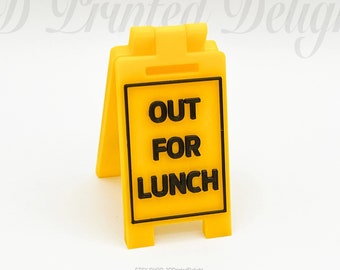 Out to Lunch Sign Printable - Etsy