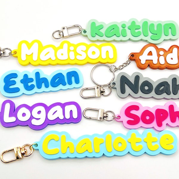 3d Printed Two Names - Etsy