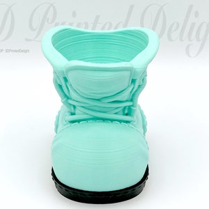 Cute Boot Succulent Planter Pot With Drain Hole & Saucer Custom Colors ...