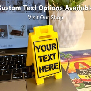 Gone for the Day Mini Floor Sign Custom Colors 3D Printed - Etsy