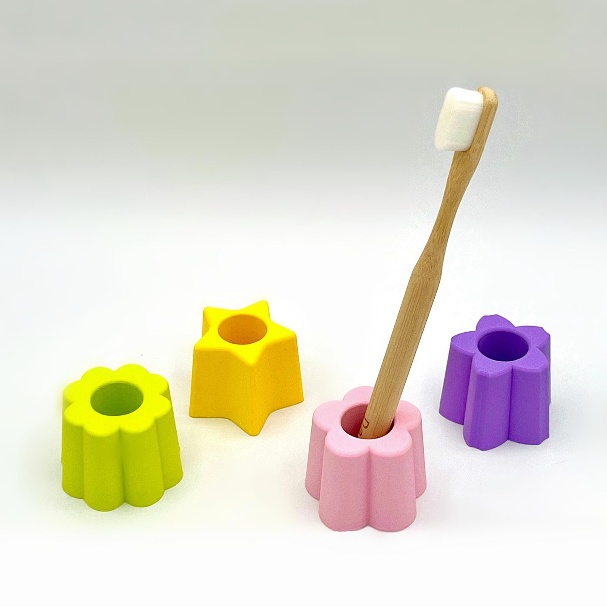 Jelly Toothbrush Holder With Drainage - Single Pen Holder - 4 Styles ...