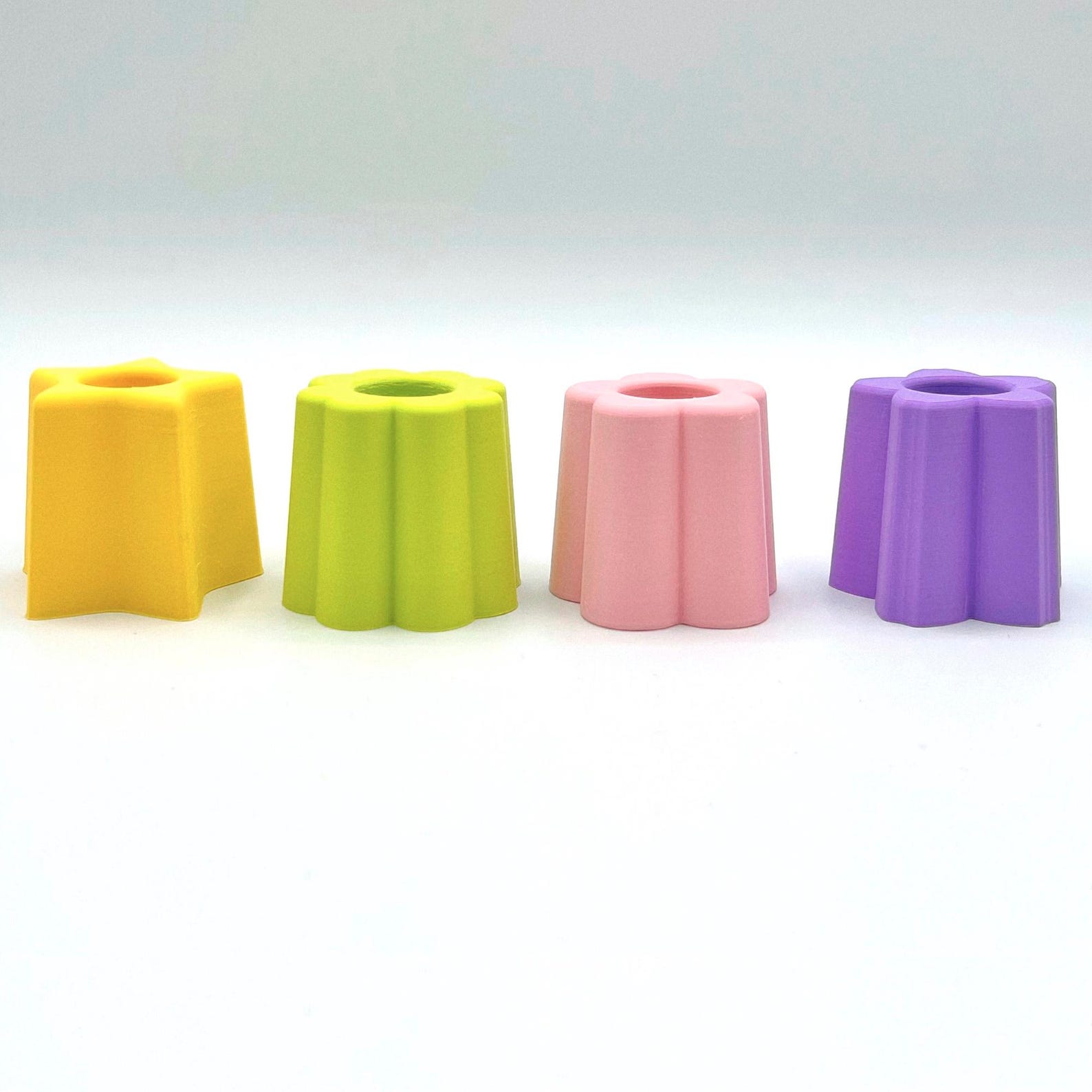 Jelly Toothbrush Holder With Drainage - Single Pen Holder - 4 Styles ...