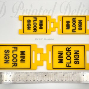 Gone for the Day Mini Floor Sign Custom Colors 3D Printed - Etsy
