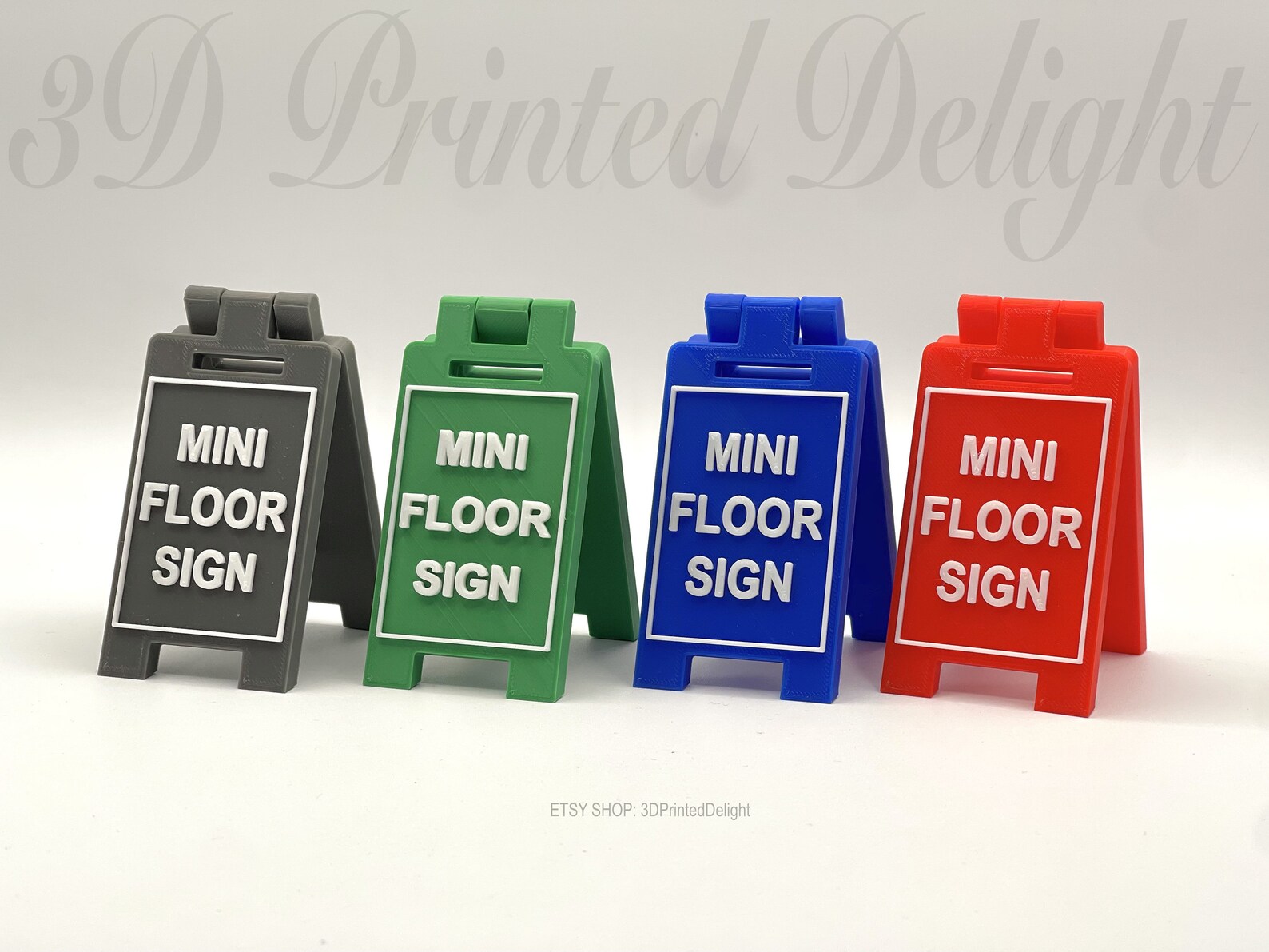ON A CALL Mini Floor Sign Custom Colors 3D Printed - Etsy
